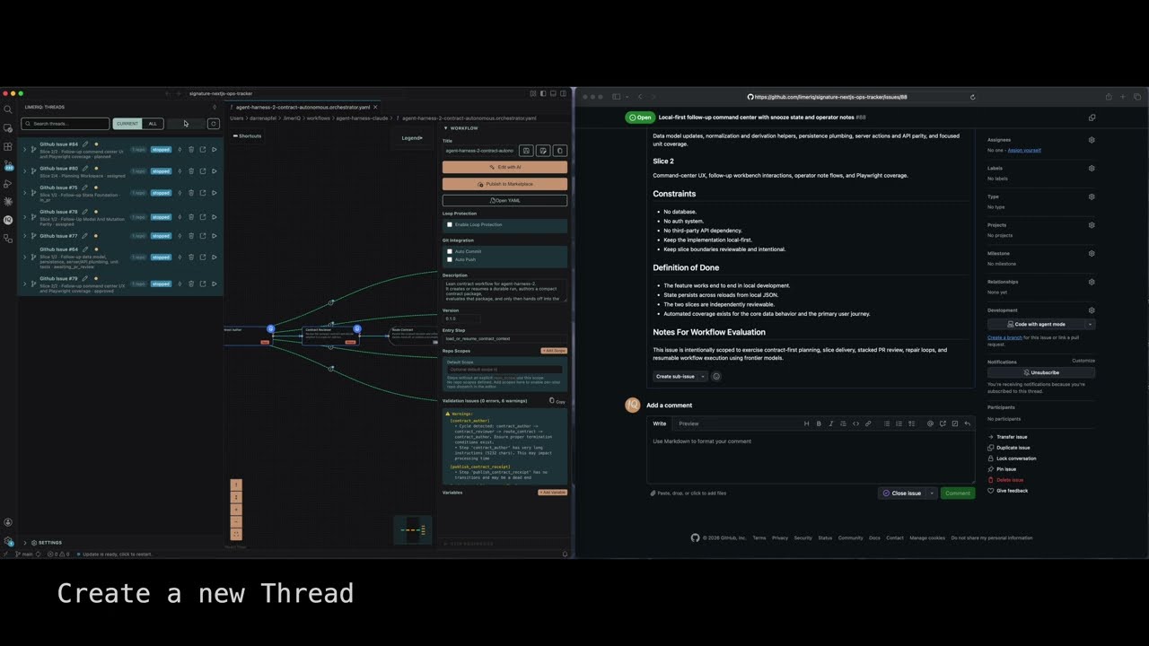 limerIQ AI Agent Workflow: From Github Issue to PR