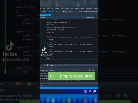 c++ simple calculator