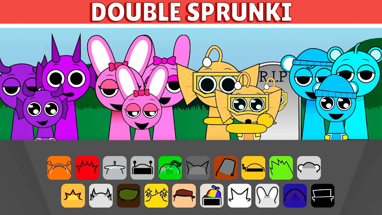 Incredibox Sprunki: Double Sprunki | Normal + Retake + Babies