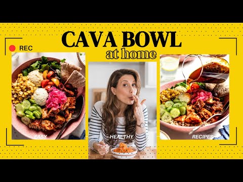 Learn How To Make CAVA Bowl At Home (Copycat Recipe)