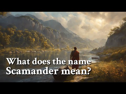 What does the name Scamander mean? Greek Mythology Story