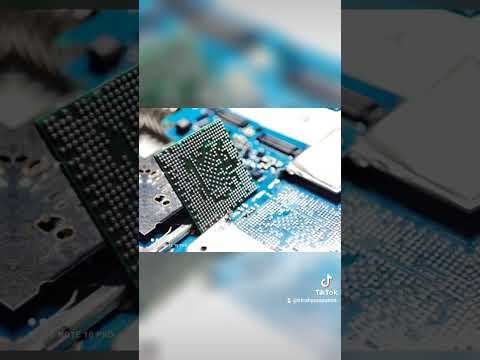 Samsung A12 Reball CPU kaki jebol. 😃 #smartphone #tutorial #repair #cpu #reballing #phonerepair