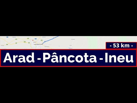 DJ 709 & 792: Arad - Pâncota - Ineu (Aug. 12, 2019)