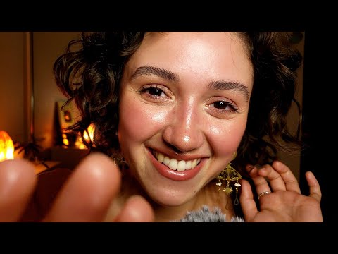 ASMR "Shh" "It's Okay" Comforting Affirmations + Hand Movements for Sleep