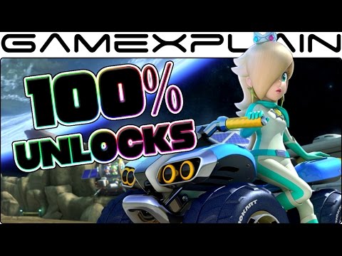 Mario Kart 8 Deluxe: How To UNLOCK Everything 100%! (Gold Parts, Gold Mario, & Alt Title Screens!)