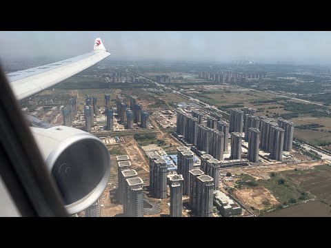 [4K]China Eastern A330-300 Landing at Xi’an XianYang Airport