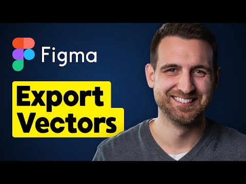 How to Export Vector in Figma