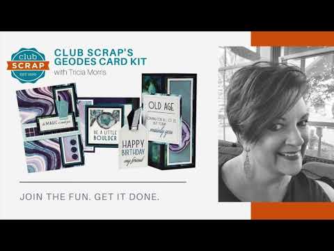 Geodes Card Kit Workshop