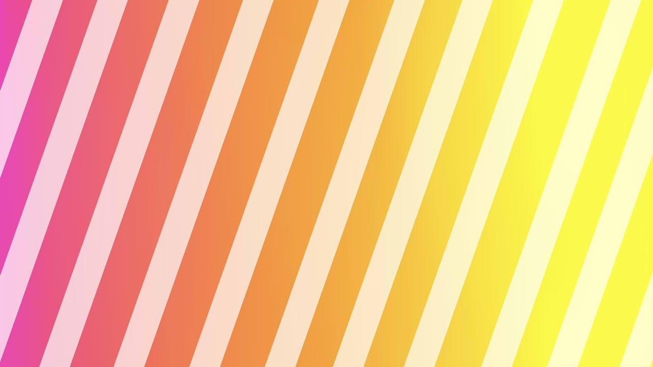 Sunset Colours + White Stripes Moving Background
