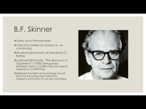 B.F. Skinner's Radical Behaviorism