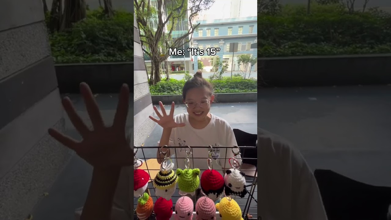 3 types of people at my booth✨ #crochet