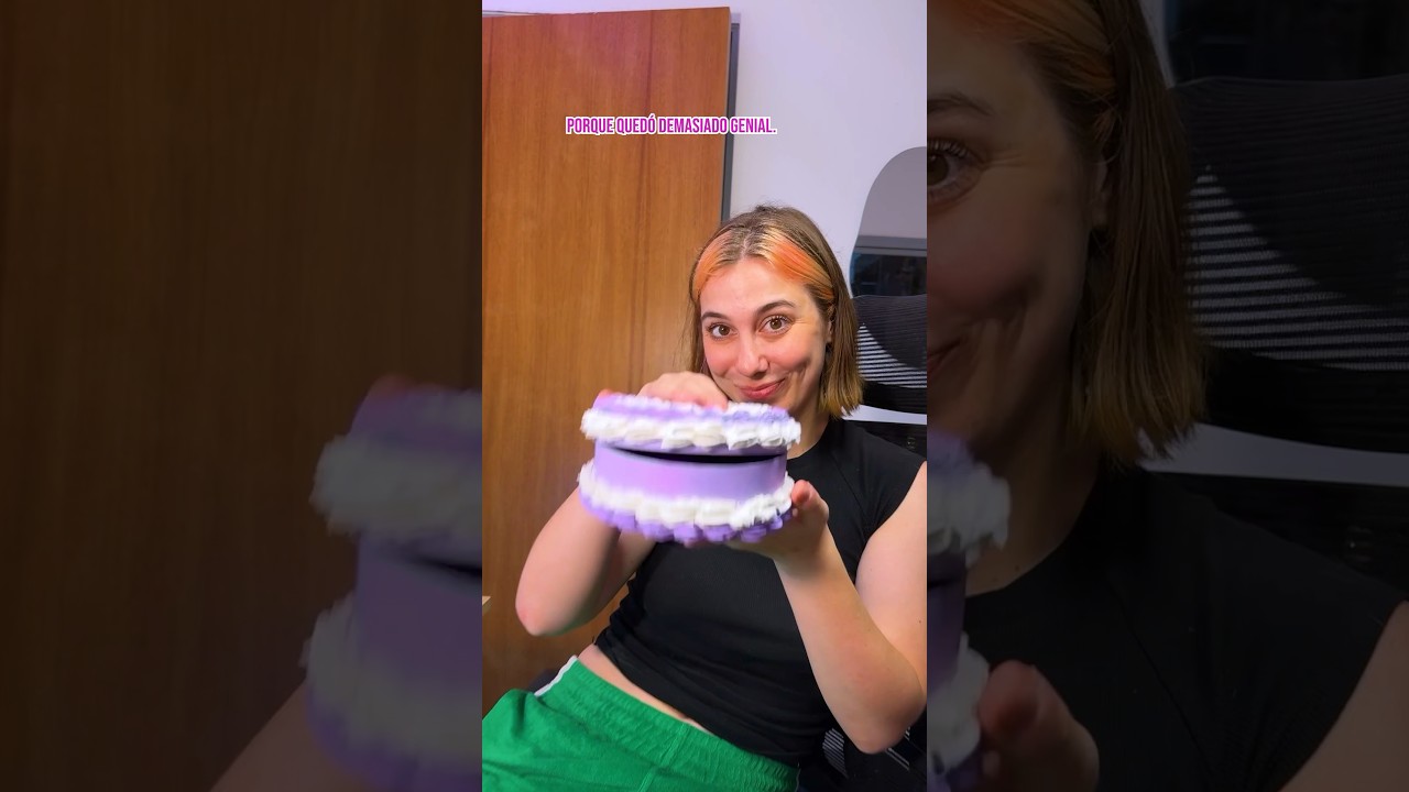 Hice la torta viral DIY de mentira 🤩 #terabox