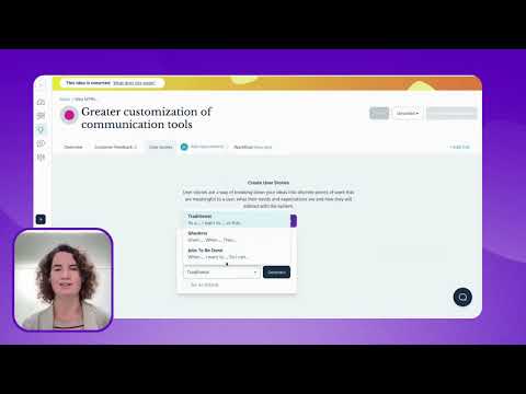 ProdPad AI Tools: User Story Generator
