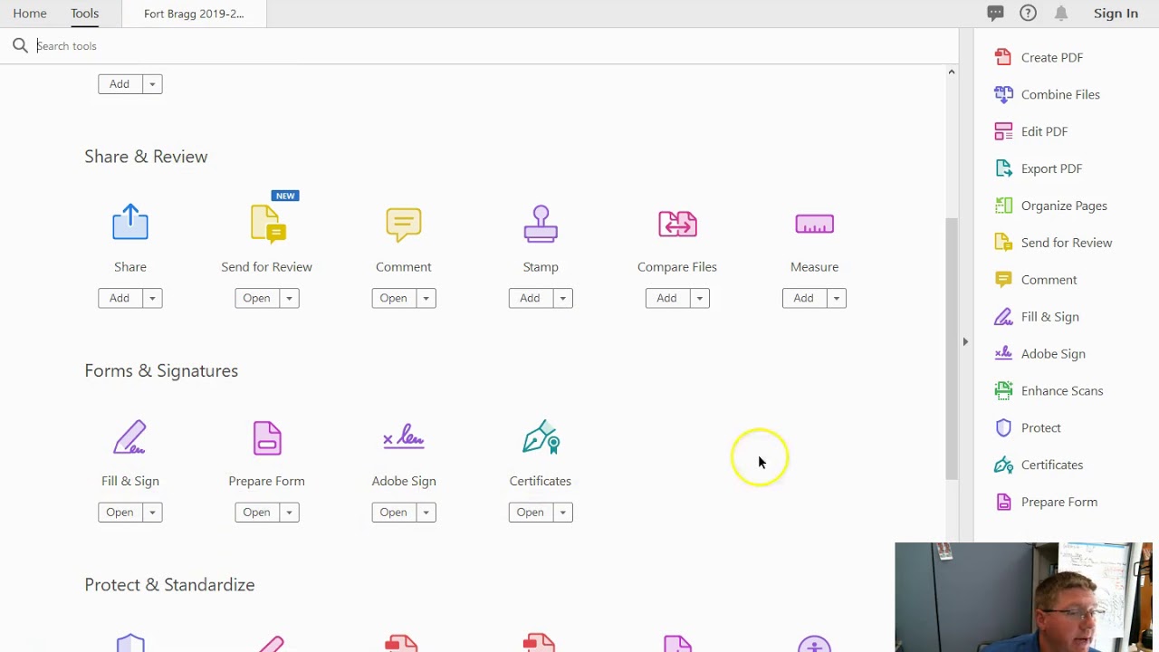 Adding digital signature block to PDF