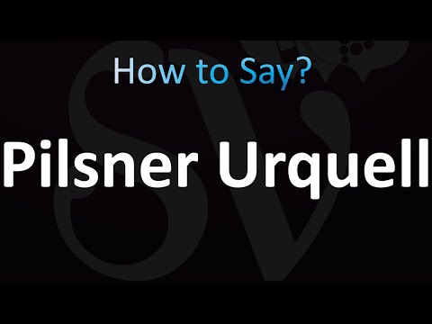How to Pronounce Pilsner Urquell (correctly!)