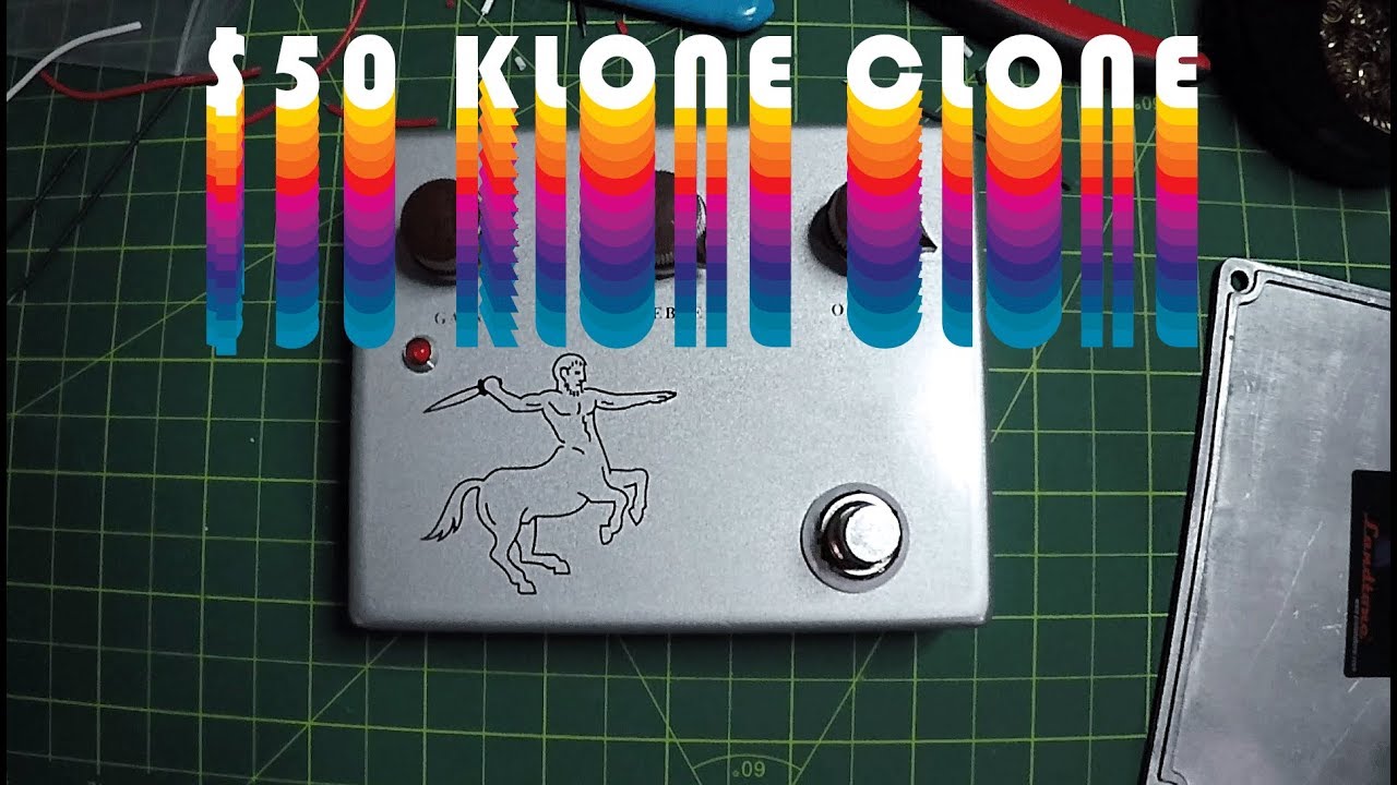 Building a $50 Klon Centaur Clone Kit