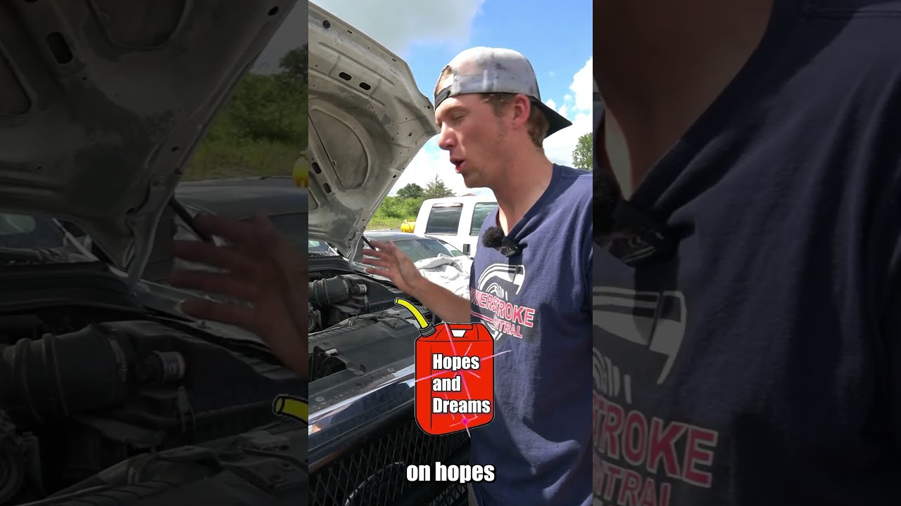 7.3L Powerstroke With Diesel In Coolant! #dieselrepair