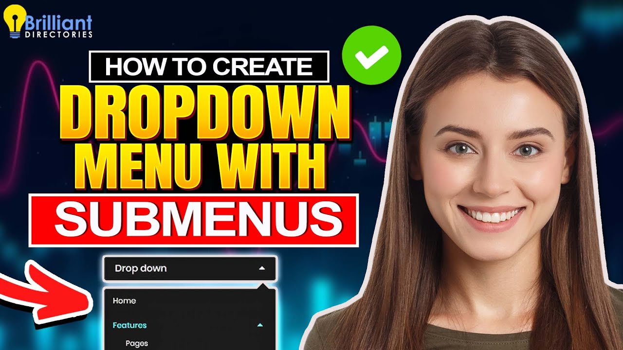How to Easily Create Dropdown Menu with Submenus 🗂 Brilliant Directories Guide