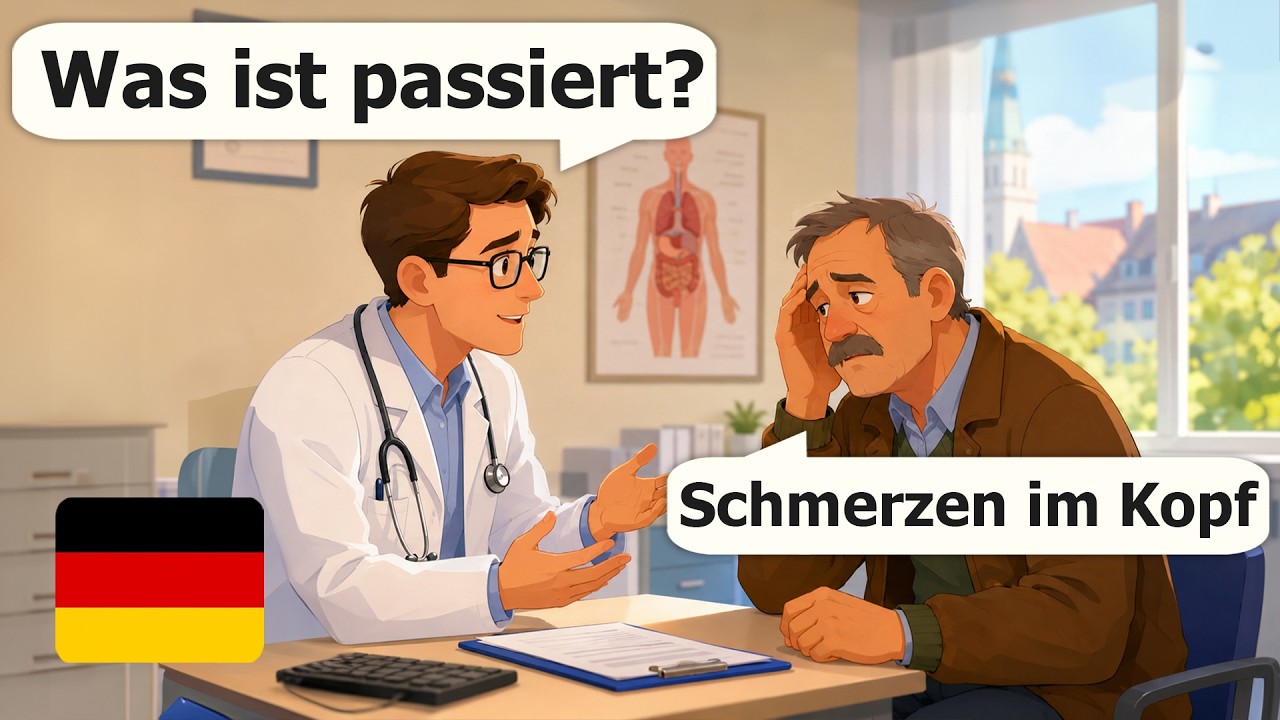20 Minutes of Useful German Conversations (A1-A2) Slow German Conversation Practice