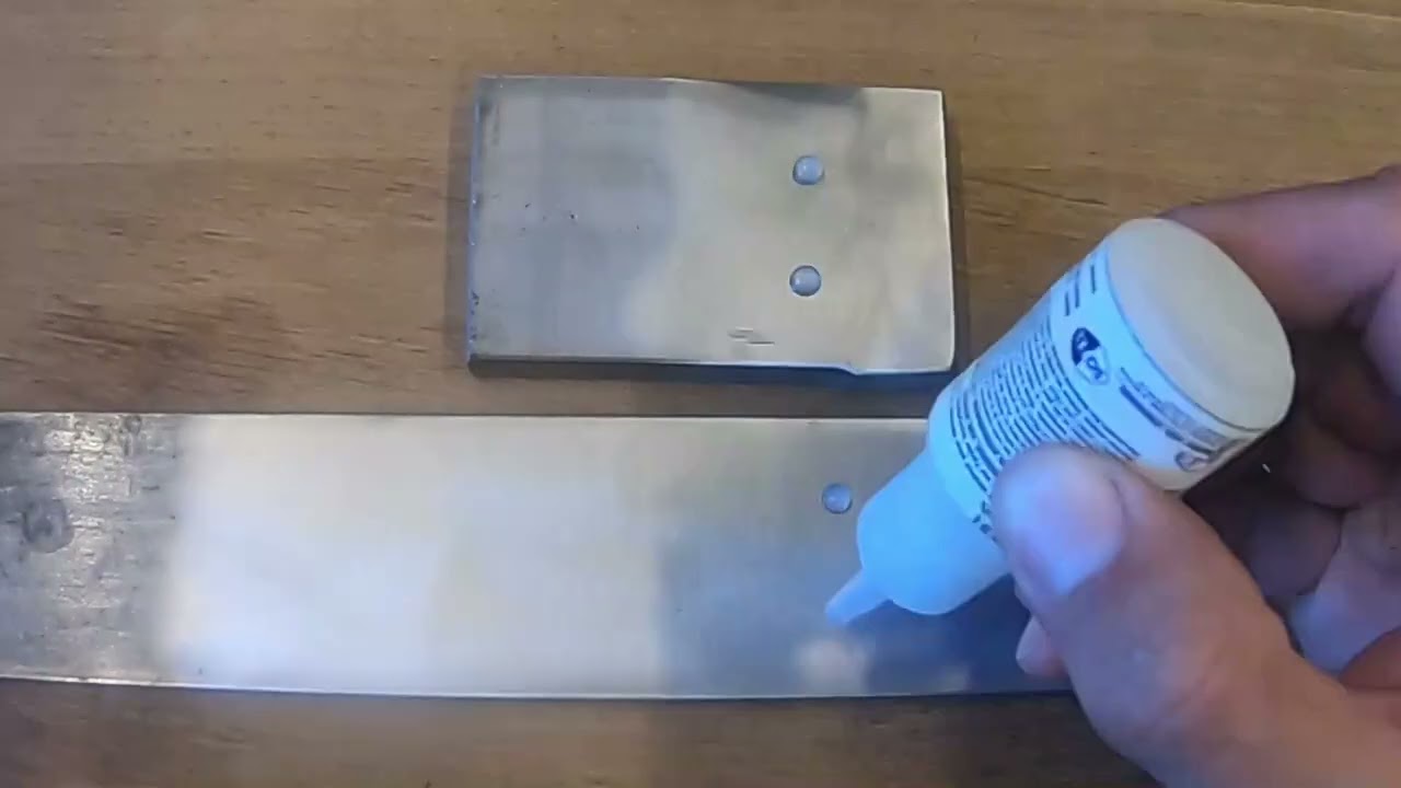 Molytest - distinguishing stainless steel 304 from 316