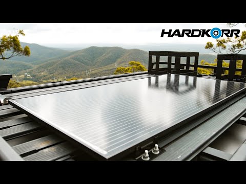 How To Mount Your 170W Fixed Solar Panel With The Hardkorr Mounting Brackets