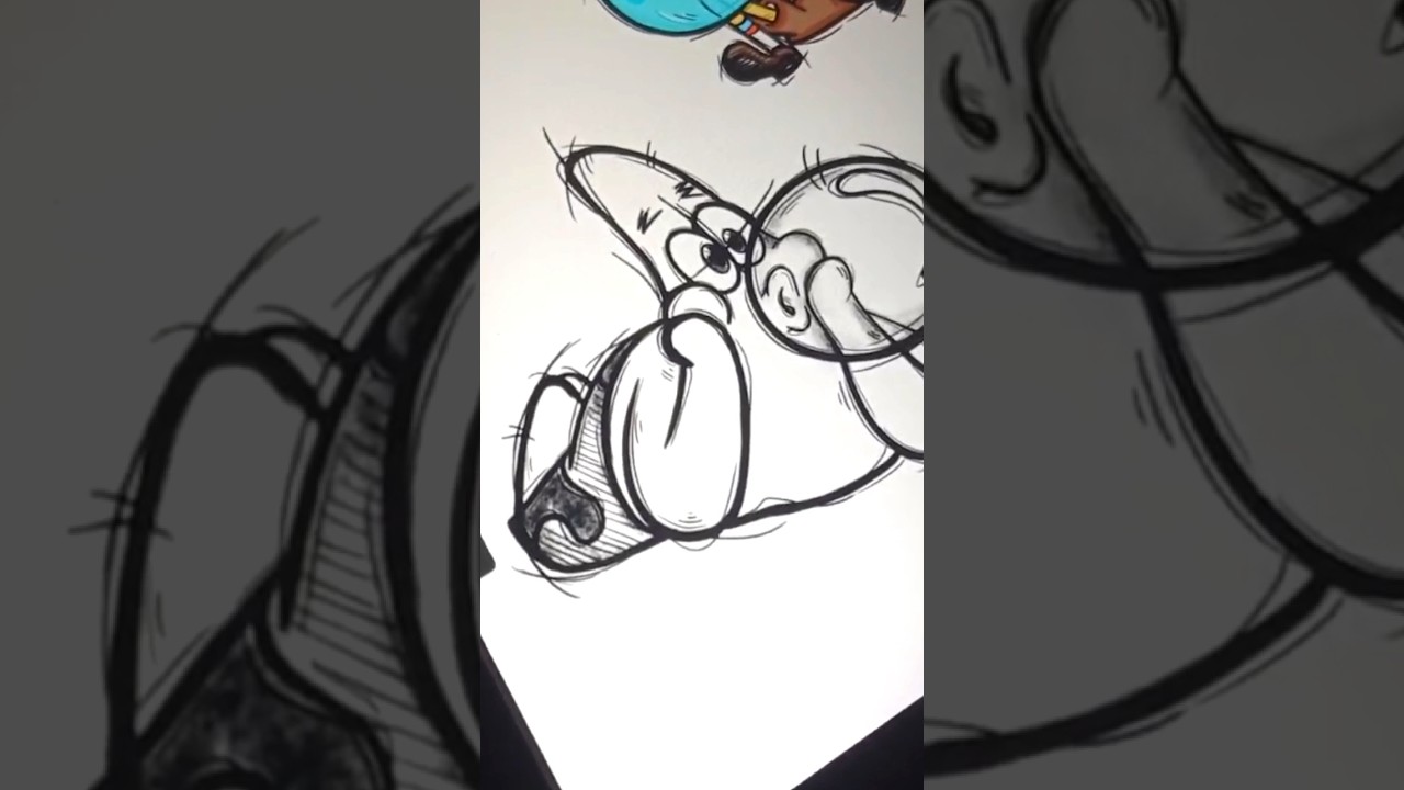 PATRICK STAR Drawing ✨ PATRICK STAR ✨ #shortvideo #procreate #youtubeshorts #art #patrickstar