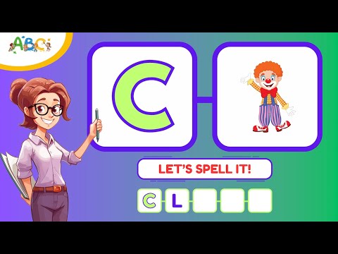Learn How to Spell 5 Letter Words from A to Z | Teaching Grade 1 Spelling to Kids