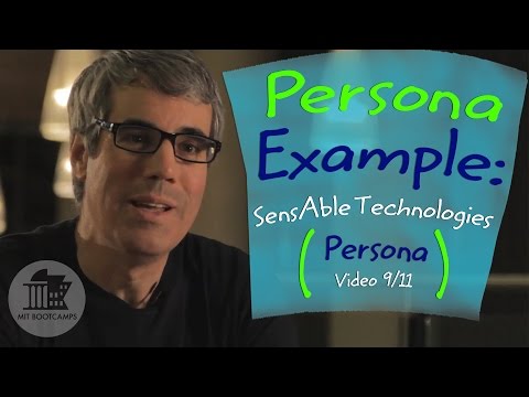 Persona Example: SensAble Technologies' Persona Explained (Pt 9/11)