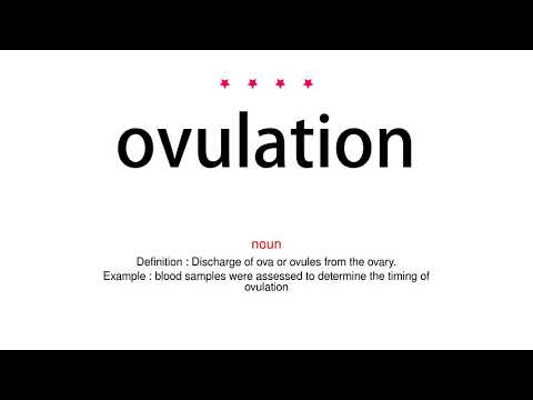 How to pronounce ovulation - Vocab Today