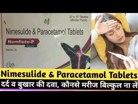 Nimesulide and Paracetamol Tablets | Sumo Tablet Kis Kaam Aati Hai | Nemflote-P Tablet