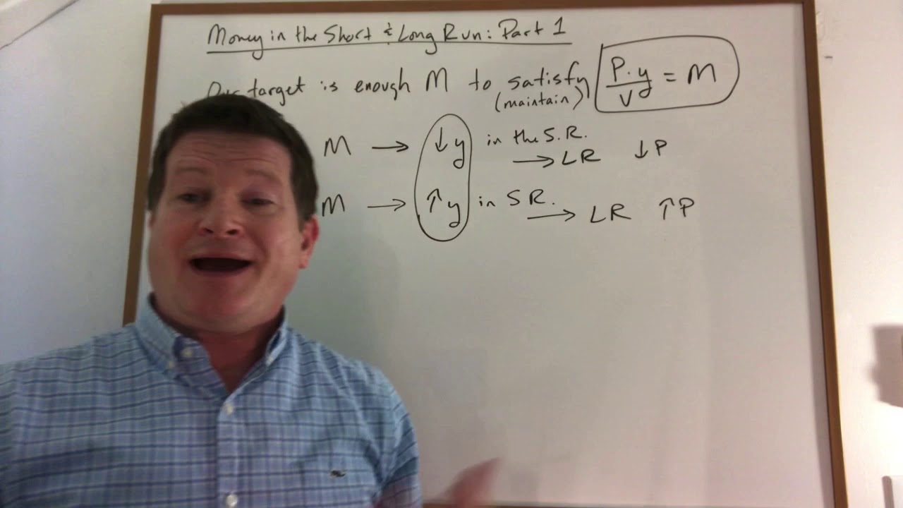 Money in the Short and Long Run Pt 1