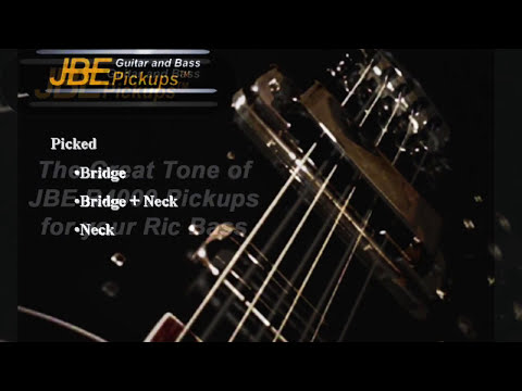 JBE (Joe Barden) R4000 Style Bass Pickup Set for RIC | Reverb