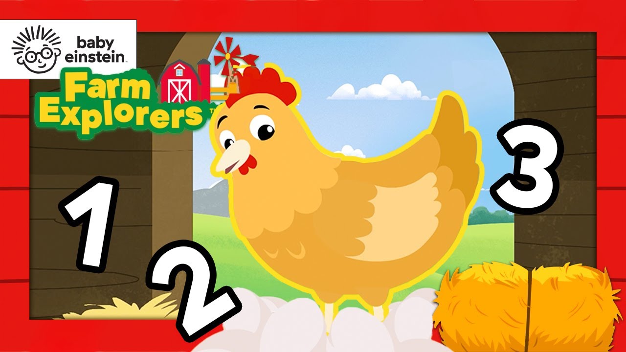 NEW! Counting with Chickens | Farm Explorers | Baby Einstein | Education and Learning | Pre-school