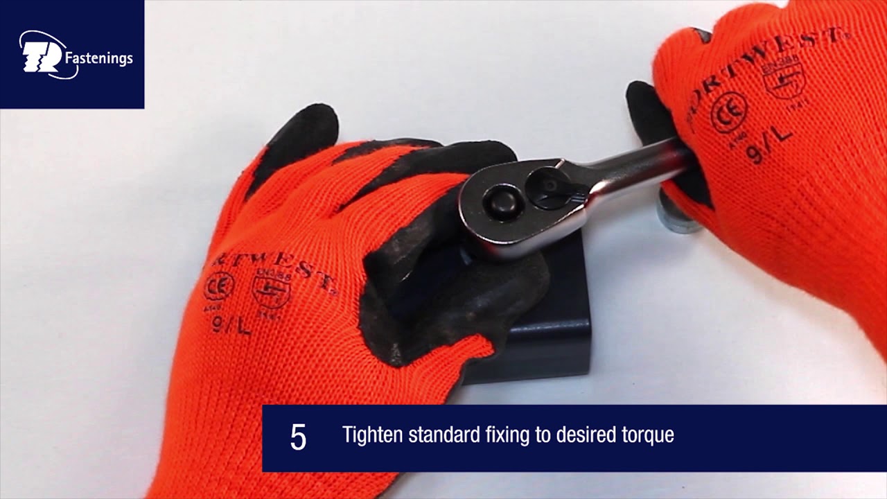 TR Security Fasteners - Nogo™ Installation