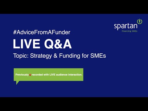 LIVE Q&A: "What do funders expect you to have a very good understanding of when applying?"