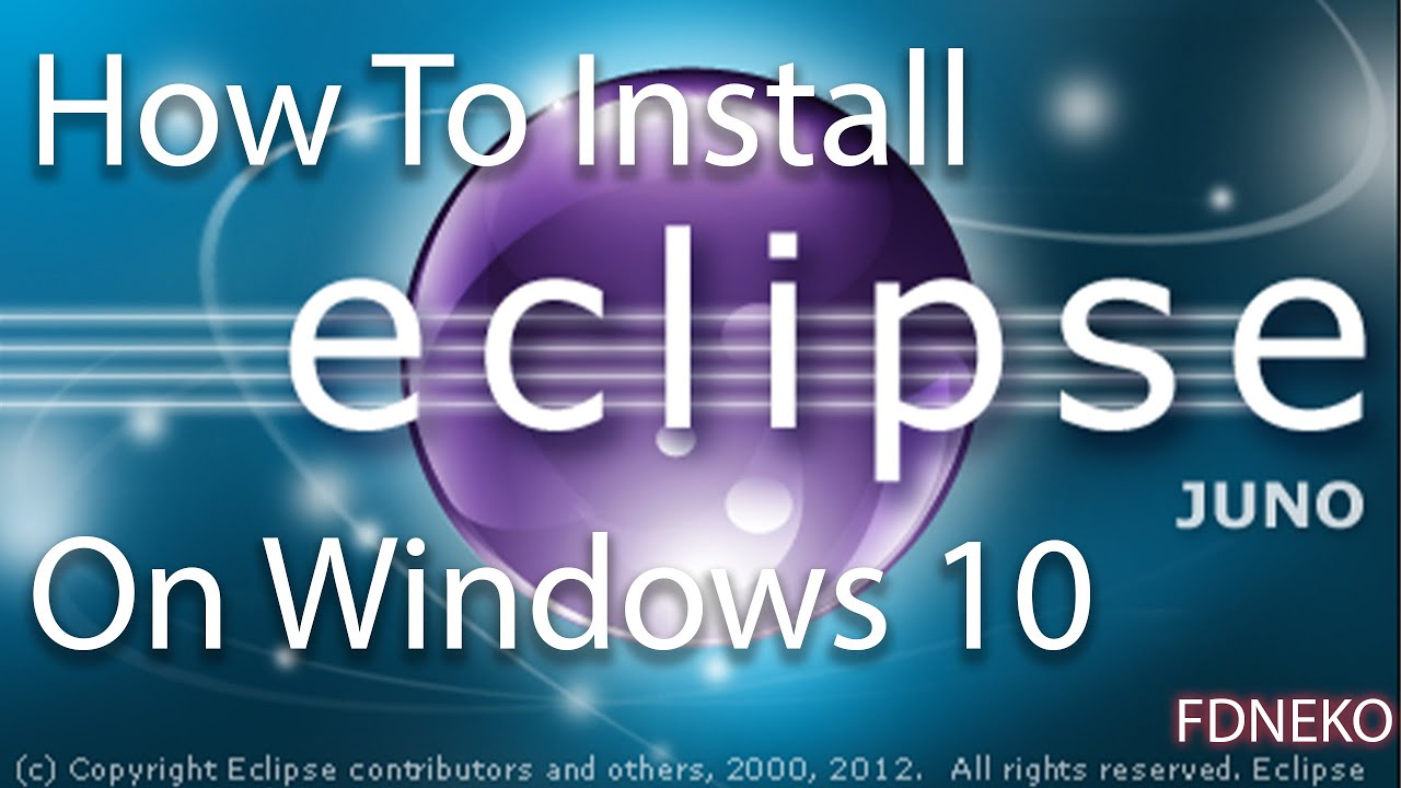 How to Install Eclipse Juno