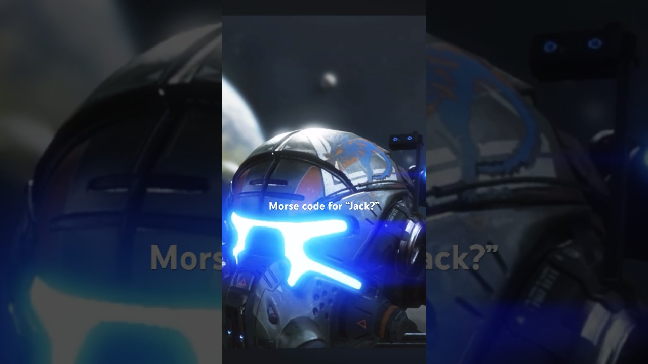 Titanfall 2 post-credits scene Morse code #titanfall2