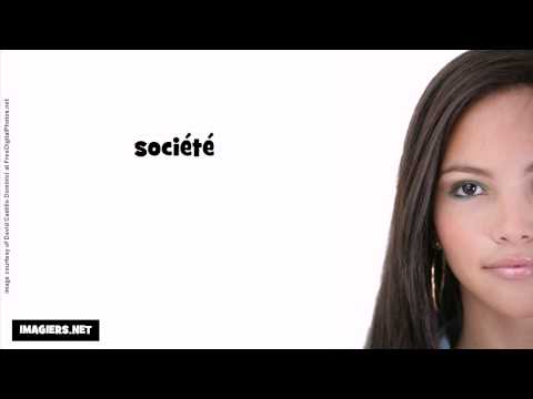 Pronounce société