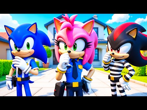 SHADOW PRISONER Vs POLICE SONIC?! Who Will Be Amy's Choice?!🤗 | Sonic The Hedgehog 3 Animation