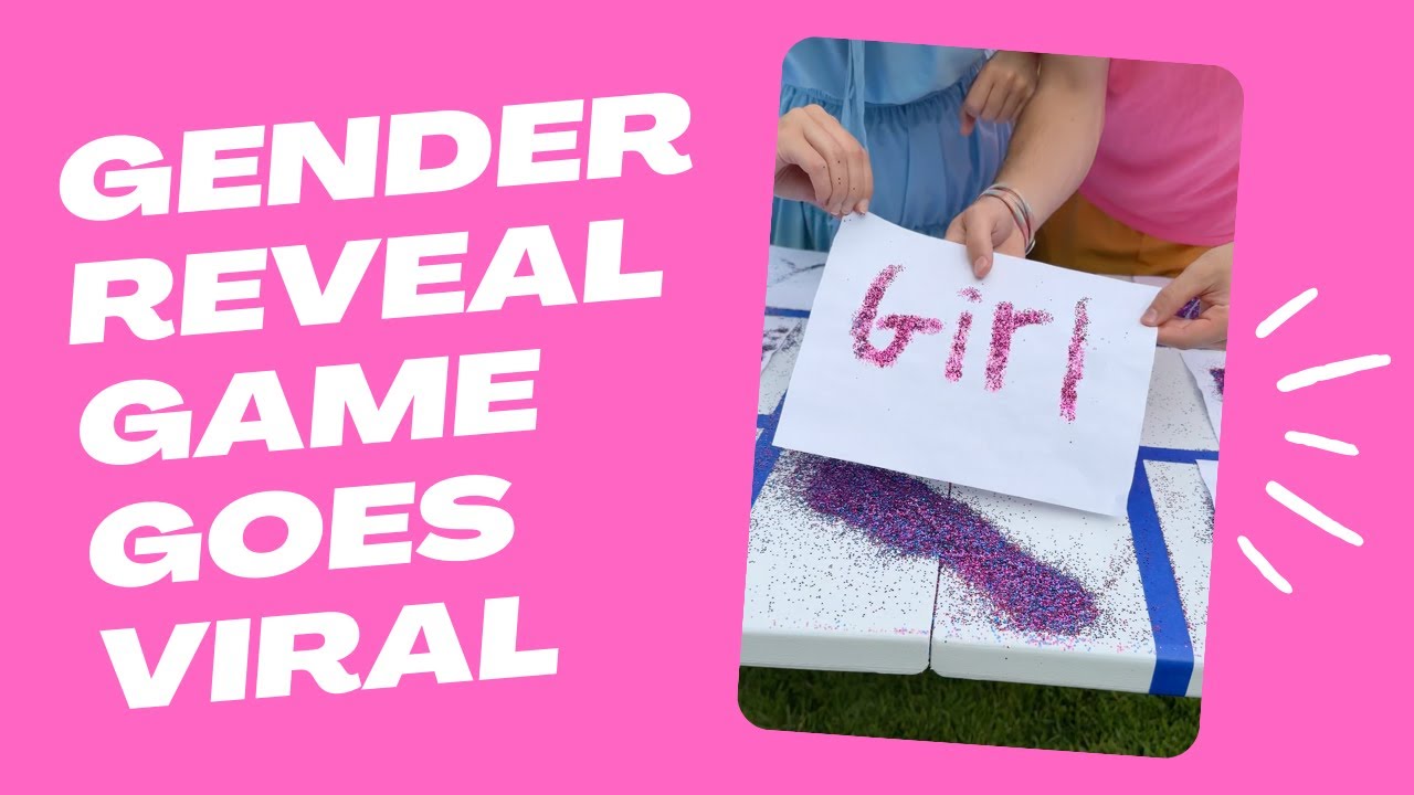 The CRAZY Gender Reveal Game That CHANGED Our Lives😱👶
