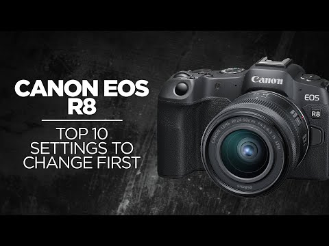 Canon R8: Changing default settings (5803C003)