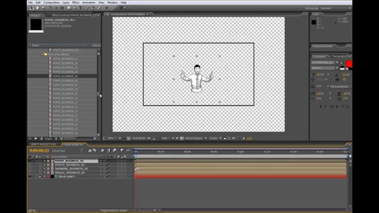 How To Add A Character Package To Your Whiteboard Explainer Template