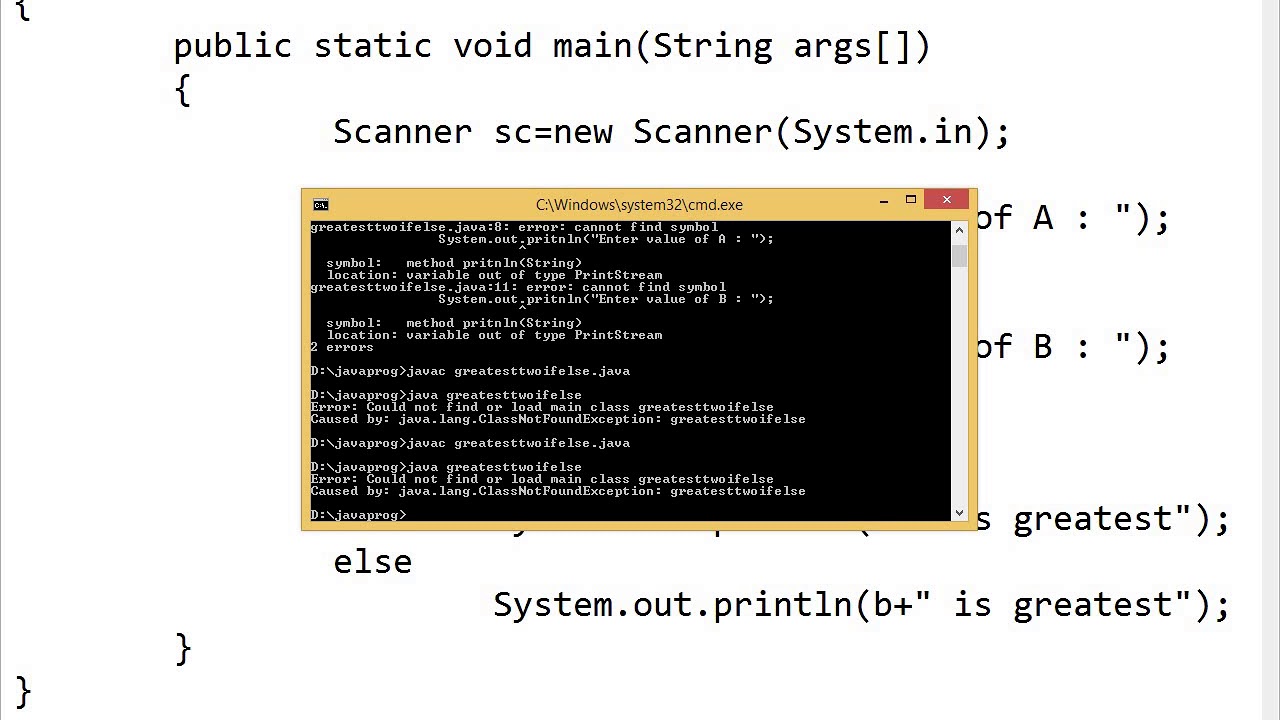 [2020]-Programming in JAVA - Control Structure - Decision Making - If else Practice
