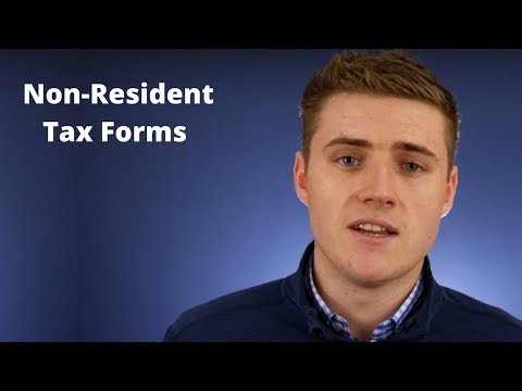 Which non-resident US tax forms you should file