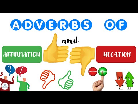 ADVERBS OF AFFIRMATION & NEGATION | Grammar | ELC