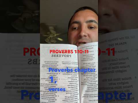 Read the Bible: Proverbs 1:10-11 #dailybibleverse #faithinjesus #jesus #bible #godsmessage