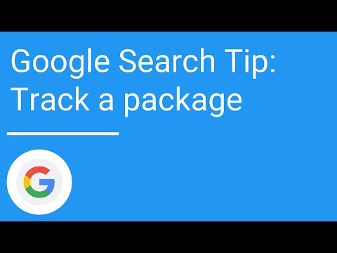 Google Search tip: Track a package