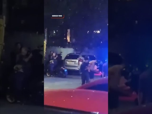 WATCH: QC cop arrested after firing gun in public, now faces criminal ...