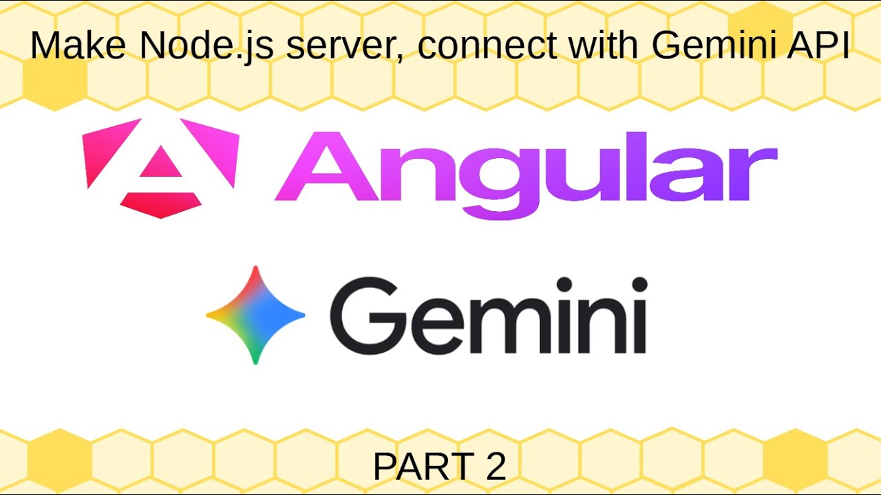 Angular AI with Gemini - 2. Make Node.js server API, connect with Gemini API