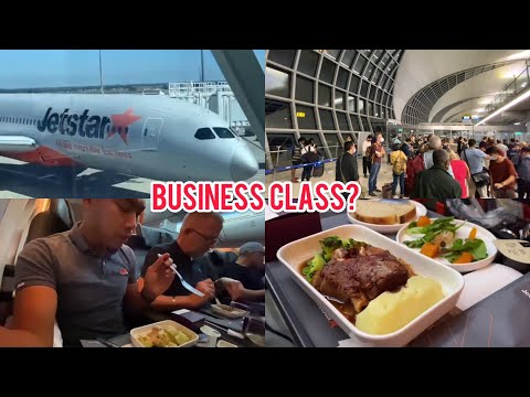 My Jetstar business class Bangkok to Melbourne